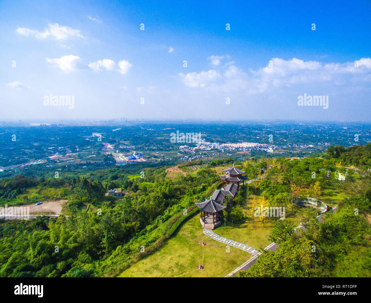 Chengdu china aerial hi-res stock photography and images - Alamy