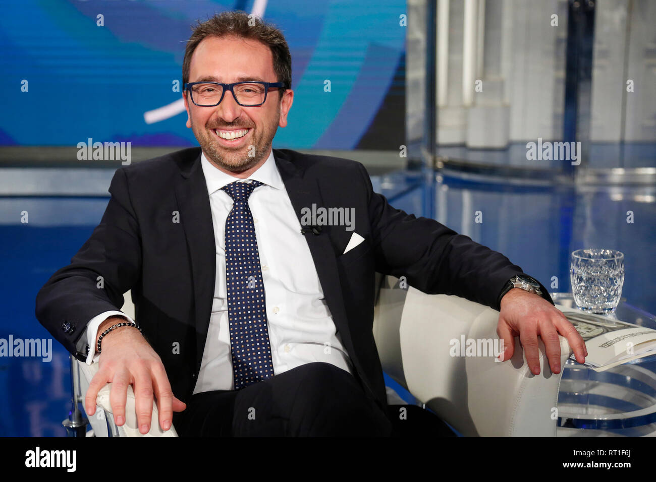 Alfonso Bonafede Rome February 27th 2019. The Italian Minister of ...