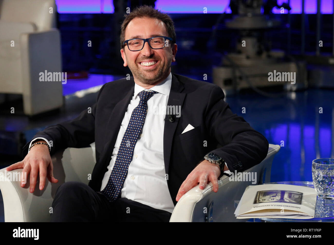 Alfonso Bonafede Rome February 27th 2019. The Italian Minister of ...