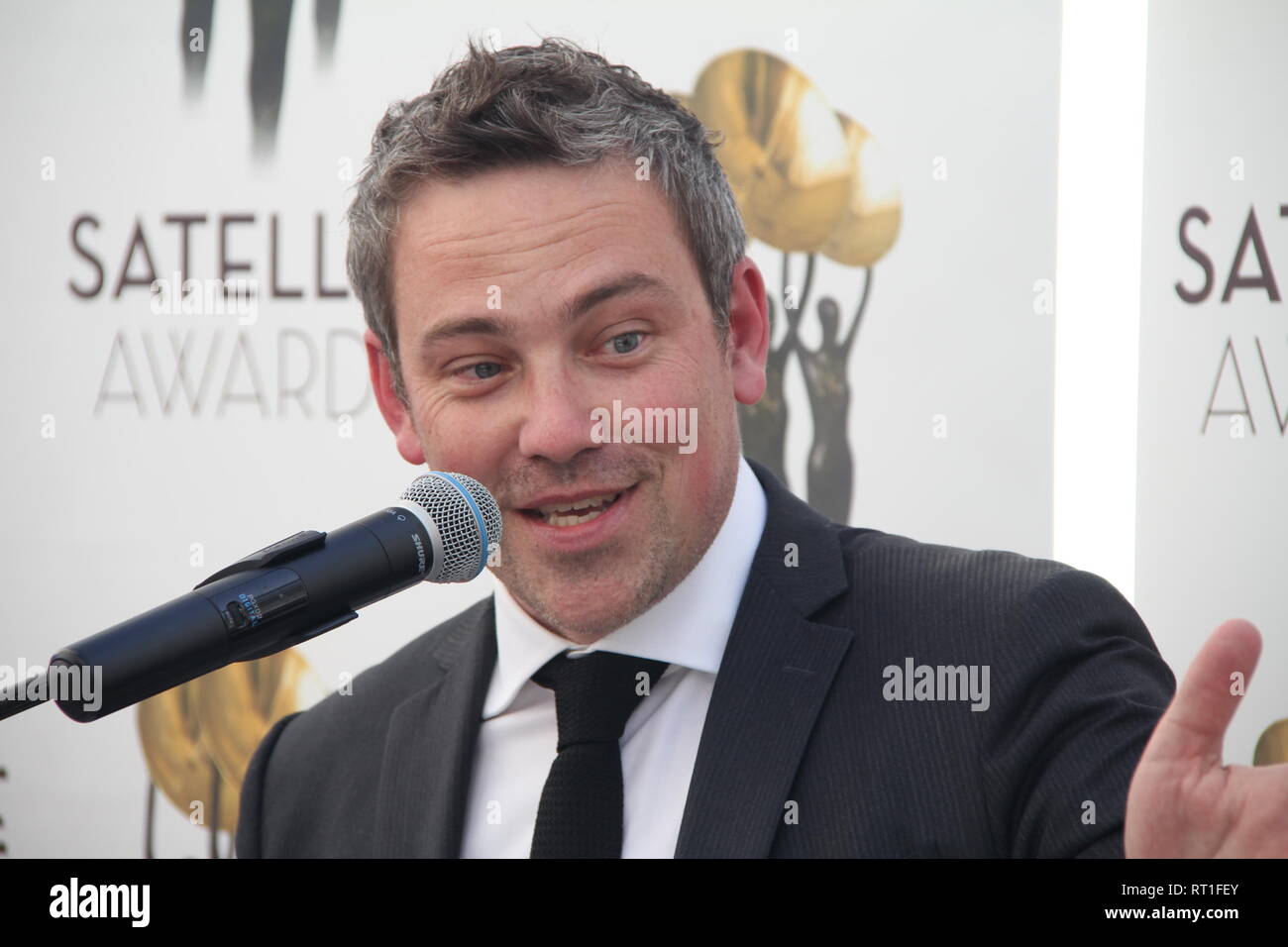 Kevin Baillie 02/22/2019 The 23rd Satellite Awards held at the Mondrian Los Angeles in Los ...