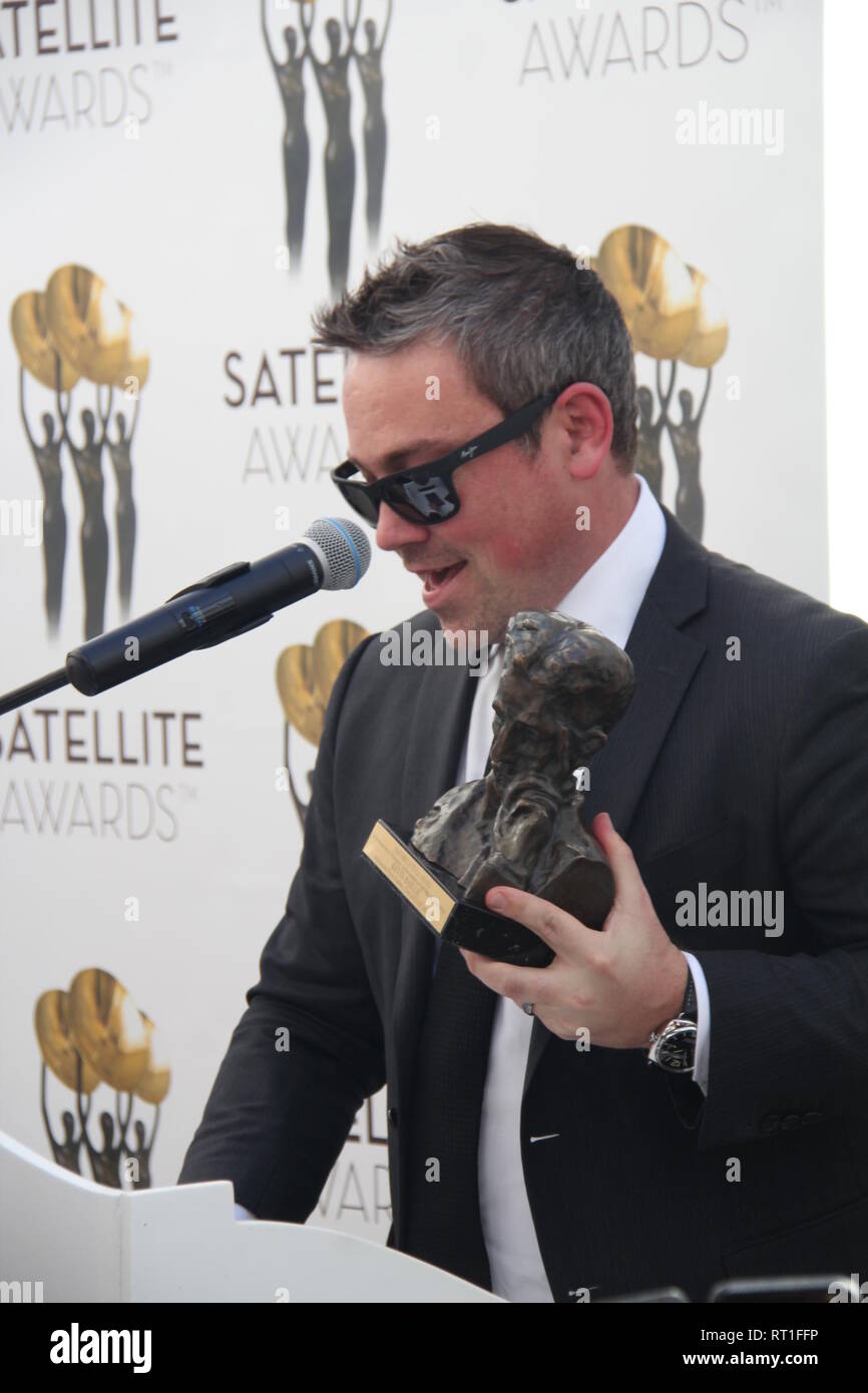 Kevin Baillie 02/22/2019 The 23rd Satellite Awards held at the Mondrian Los Angeles in Los ...