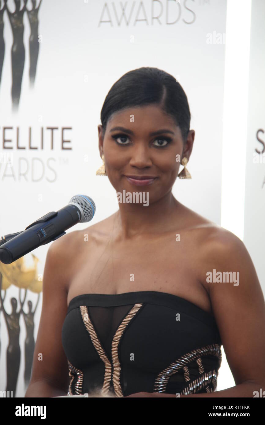 Denise Boutte 02/22/2019 The 23rd Satellite Awards held at the Mondrian ...