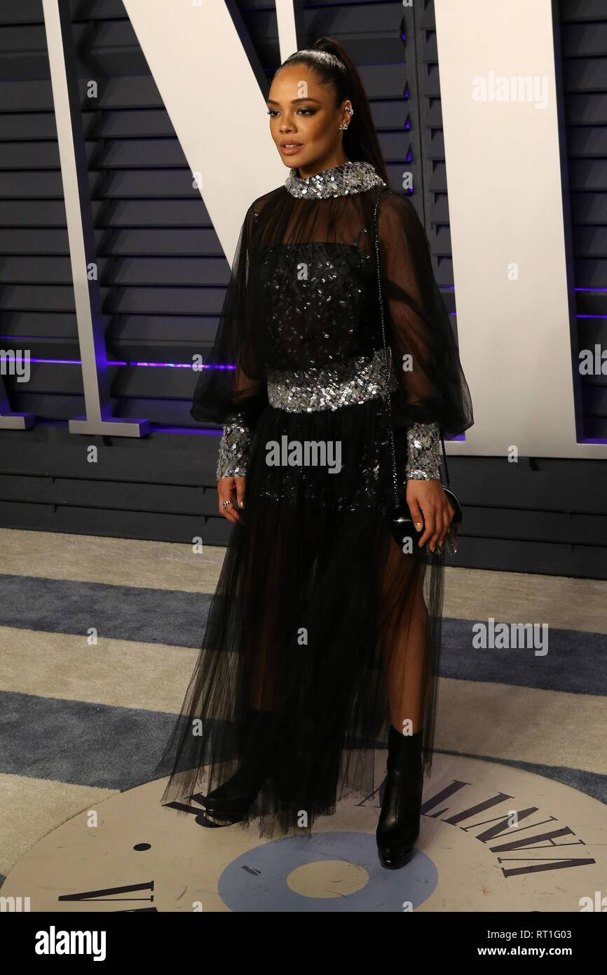 Beverly Hills, CA. 24th Feb, 2019. Tessa Thompson at arrivals for 2019 ...