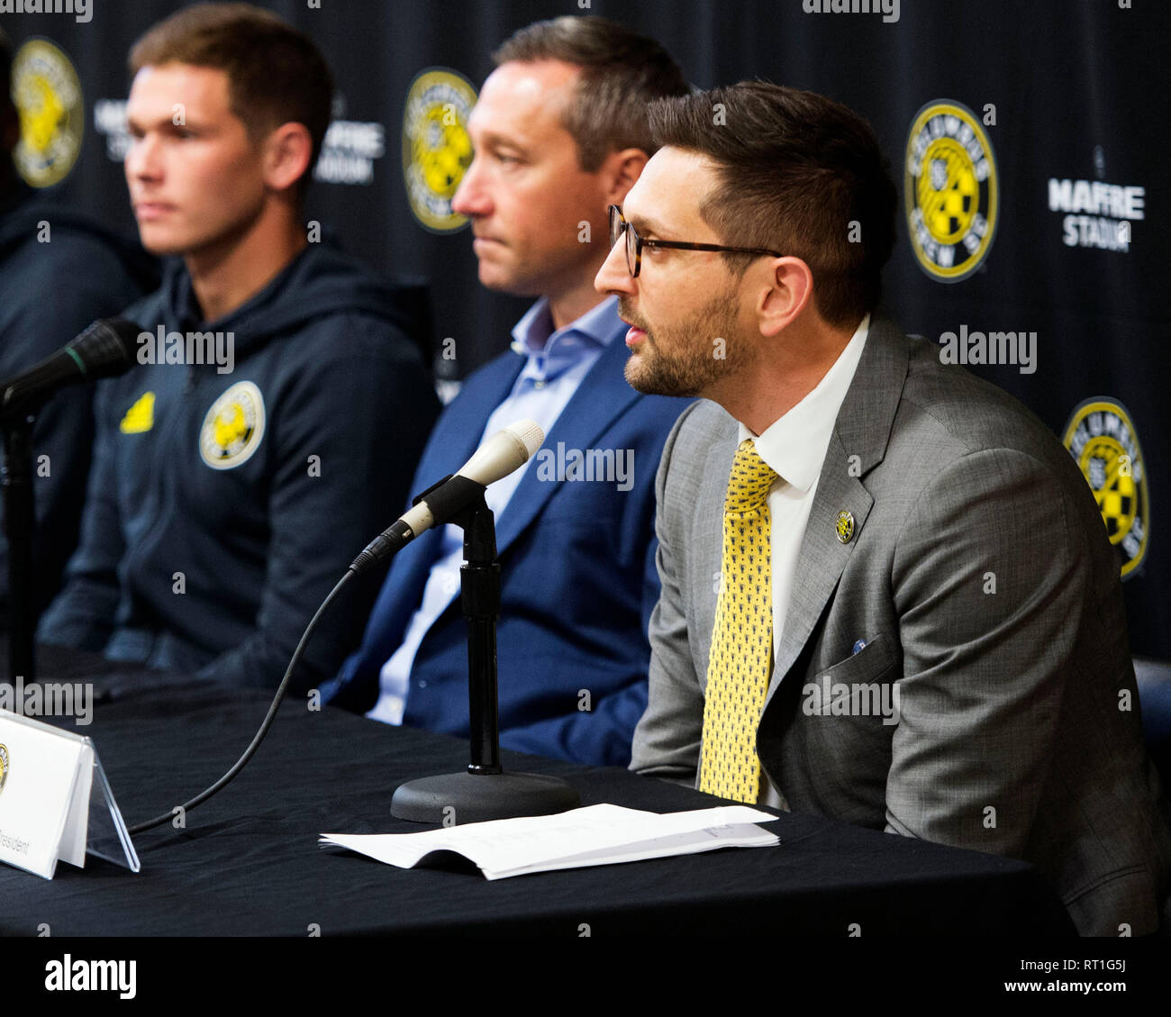 Columbus, U.S.A. 27th Feb, 2019. February 27, 2019: Columbus Crew SC ...