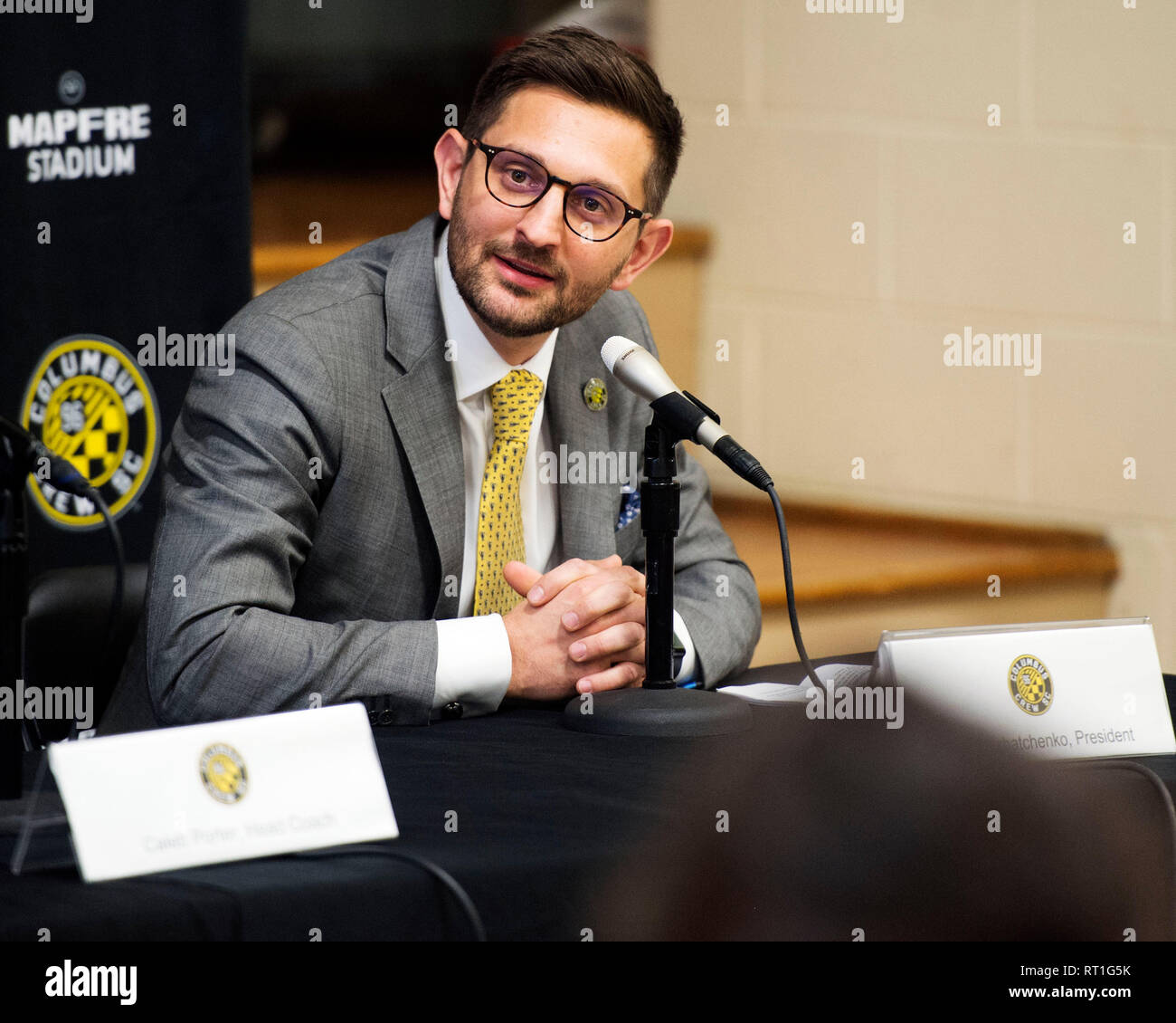 Columbus, U.S.A. 27th Feb, 2019. February 27, 2019: Columbus Crew SC ...
