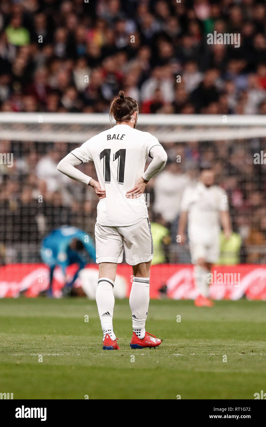 Santiago Bernabeu, Madrid, Spain. 27th Feb, 2019. Copa del Rey football ...