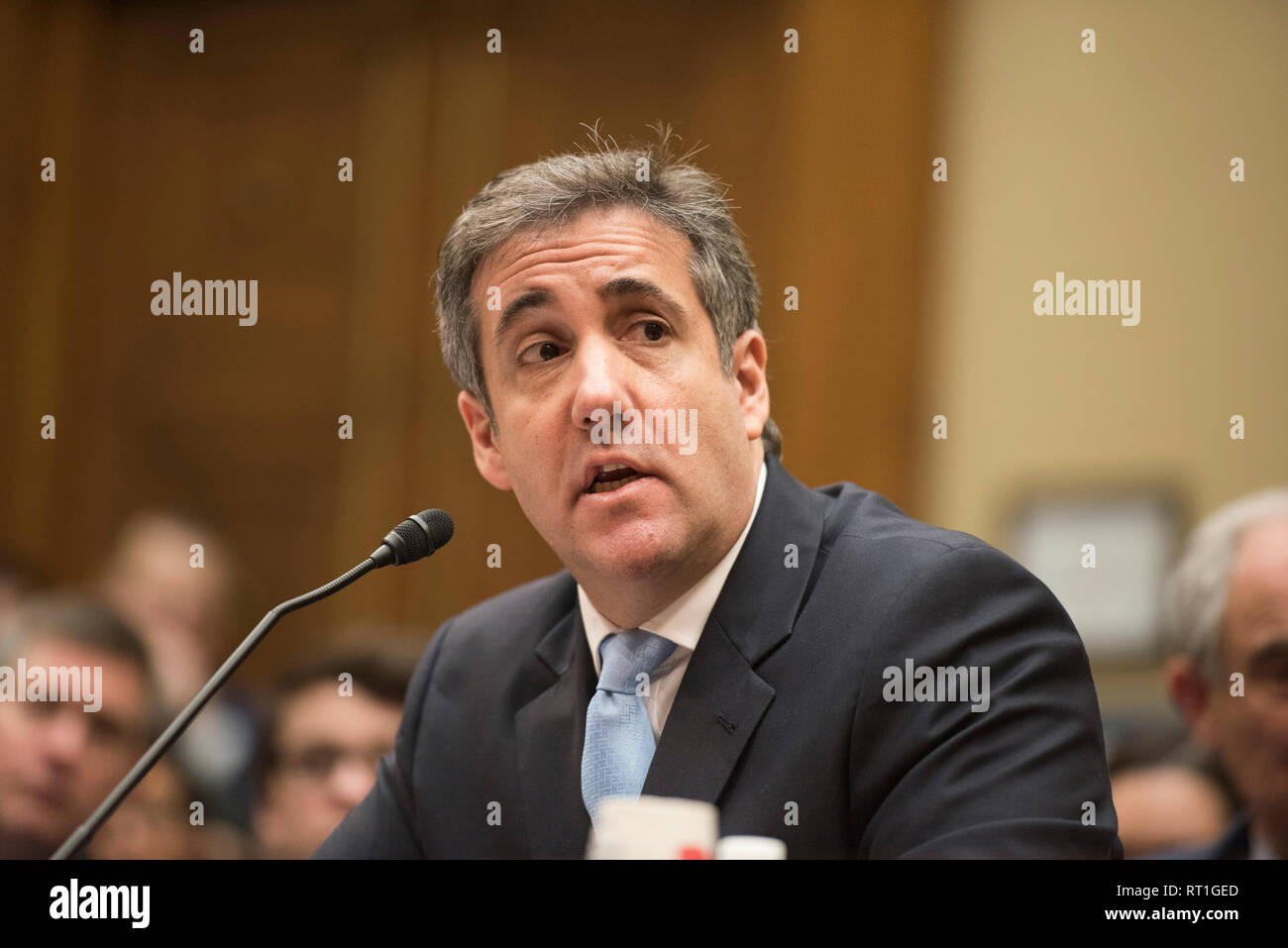 Washington DC, USA. February 27, 2019.: Michael Cohen, President Donald ...