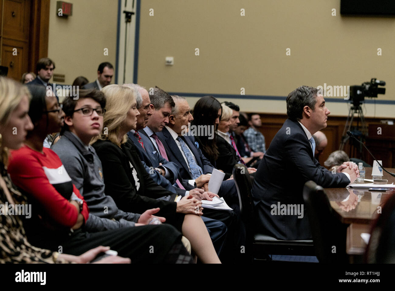 Washington, District of Columbia, USA. 27th Feb, 2019. MICHAEL COHEN'S ...