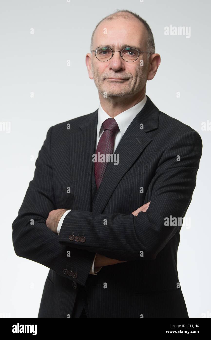 Dresden, Germany. 08th Feb, 2019. Christian Behr, 1st pastor at the ...