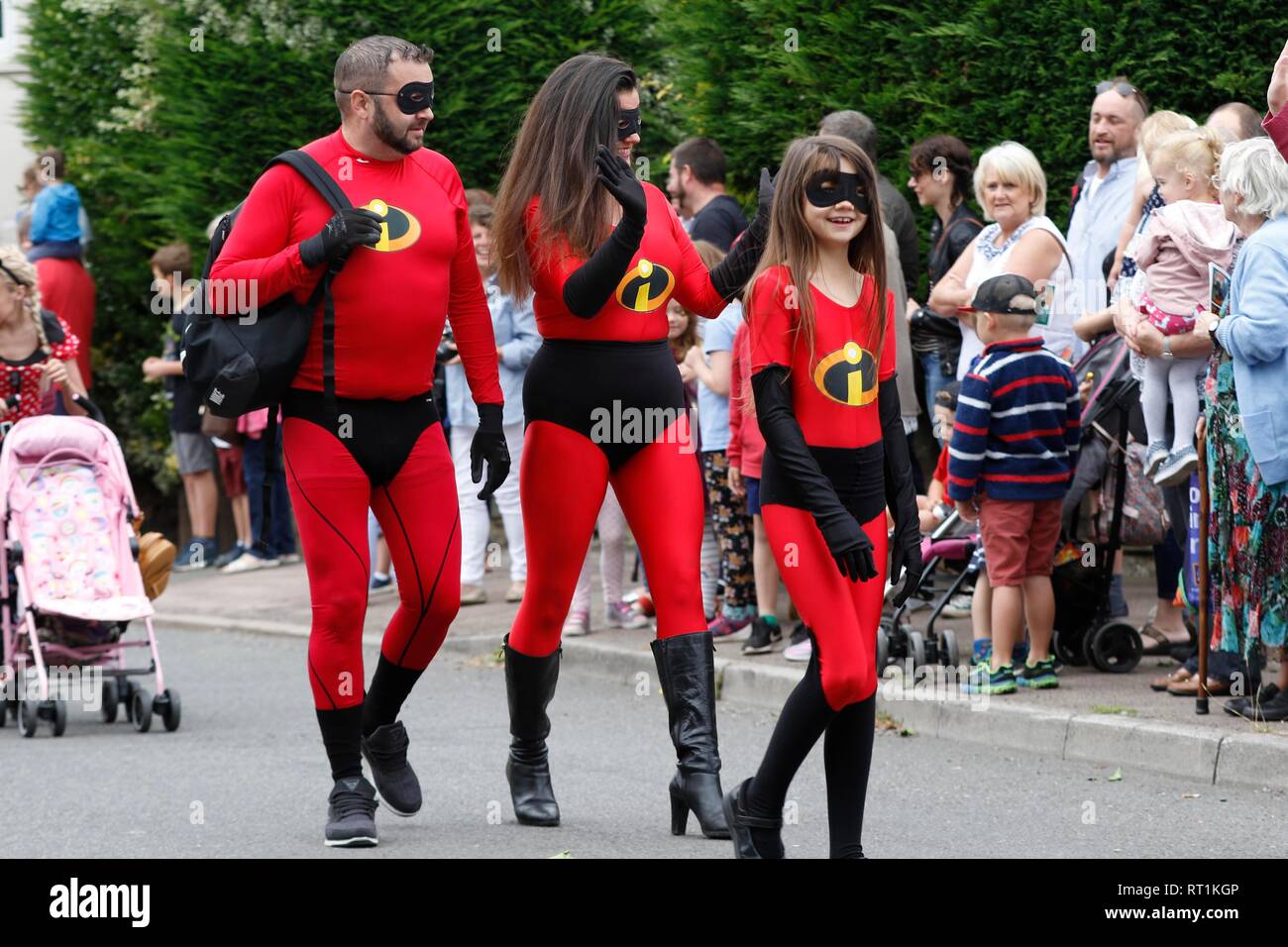 Incredible fancy dress for the Ruardean Carnival procession, in the ...