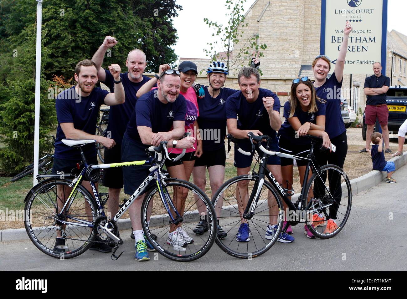 Andrew Johnson, left, Sean Smythe, Ade Cosh, Michelle Cole, Vicky ...