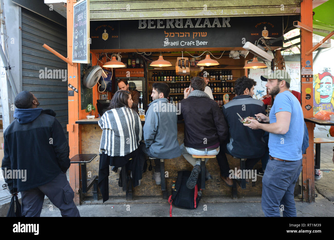 Beer bazaar israel hi-res stock photography and images - Alamy