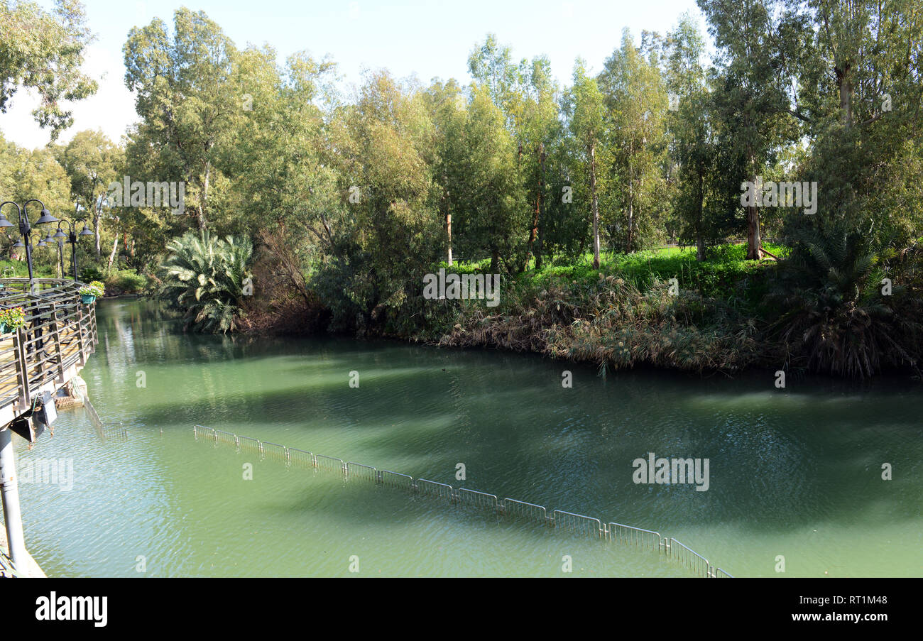 The Jordan river in Israel Stock Photo - Alamy