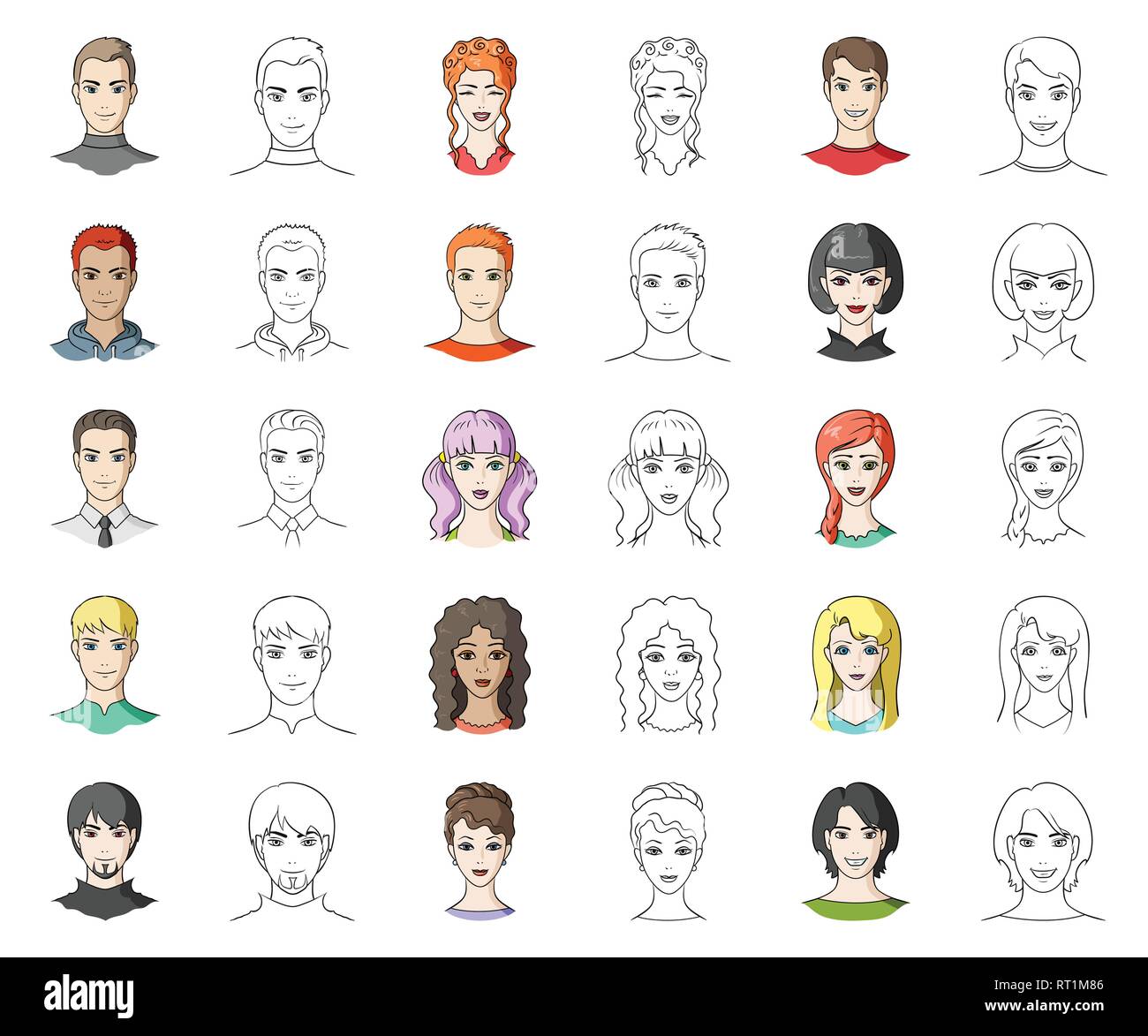 appearance,art,athlete,avatar,bald,beard,boy,cartoon,outline,collection ...