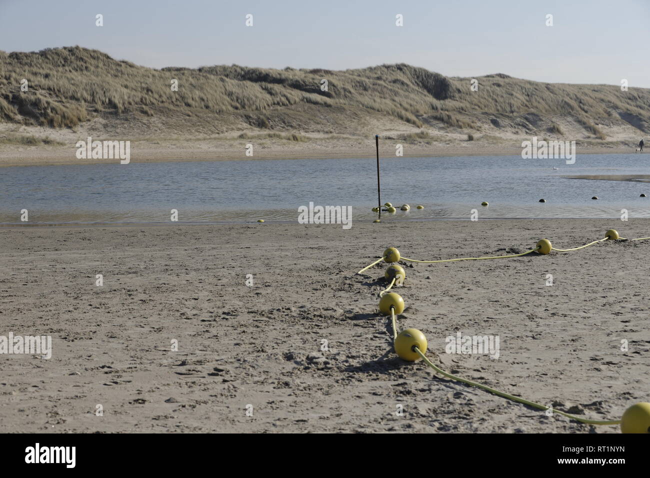Floaters at the shore and on the water Stock Photo - Alamy