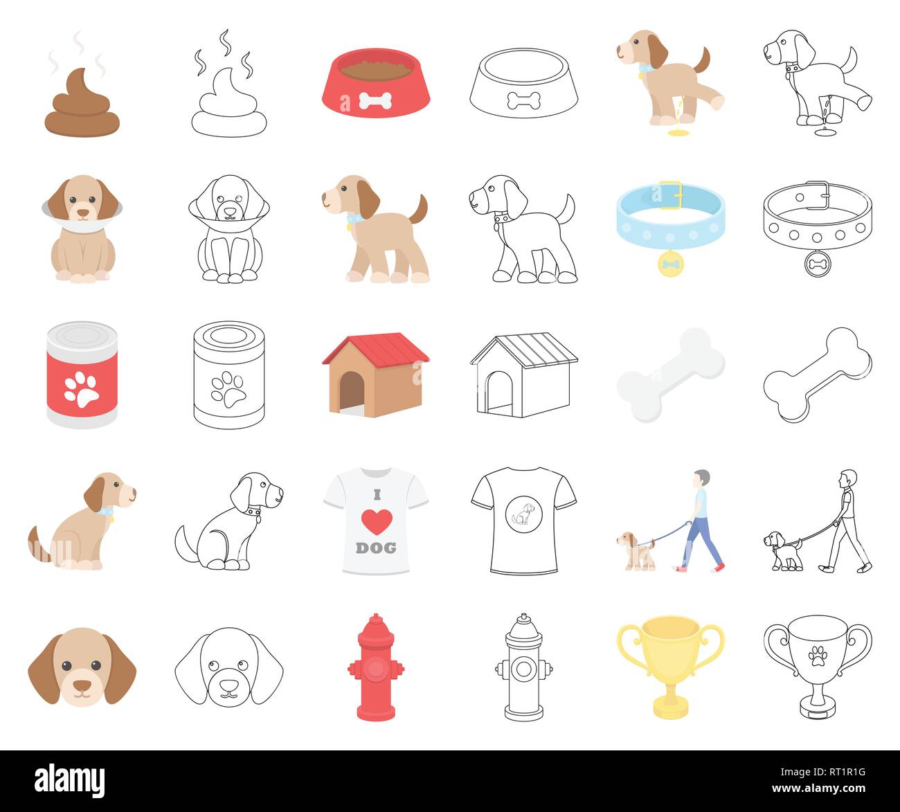 accessories,animal,art,award,ball,bone,bowl,breed,care,cartoon,outline ...