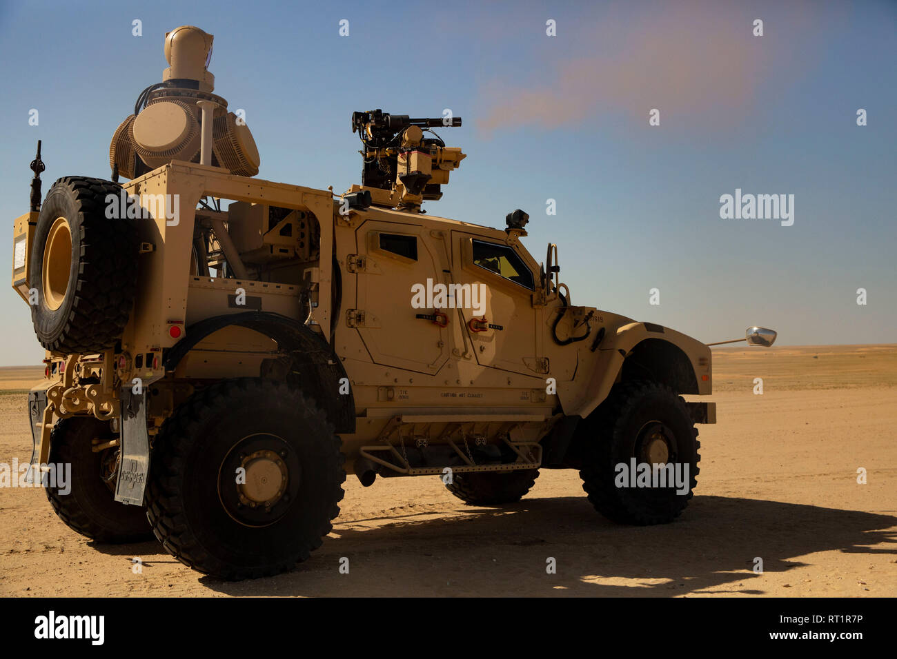 U.S. Marines with 2nd Low Altitude Air Defense Battalion Counter ...