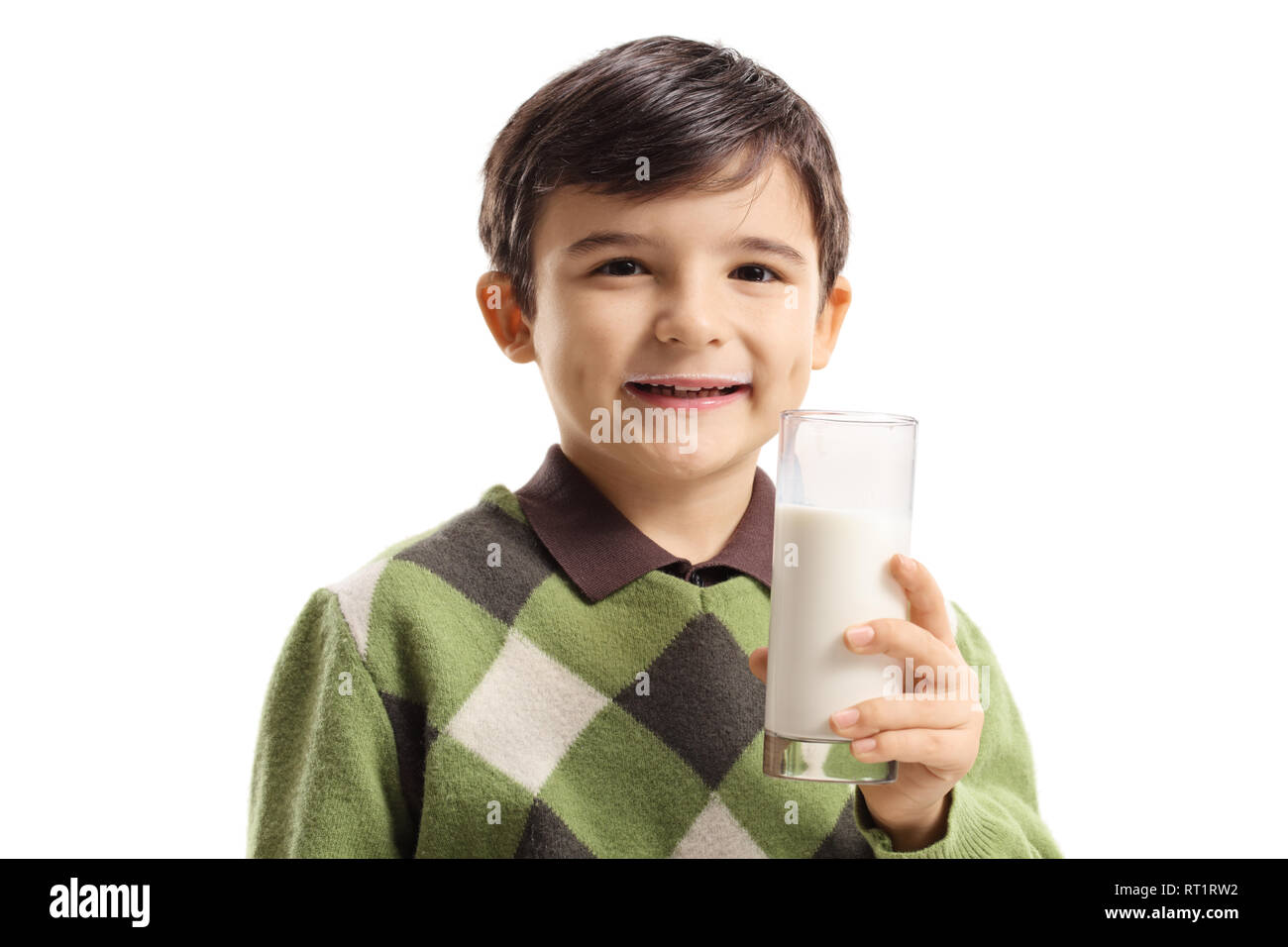 Child holding glass hi-res stock photography and images - Alamy