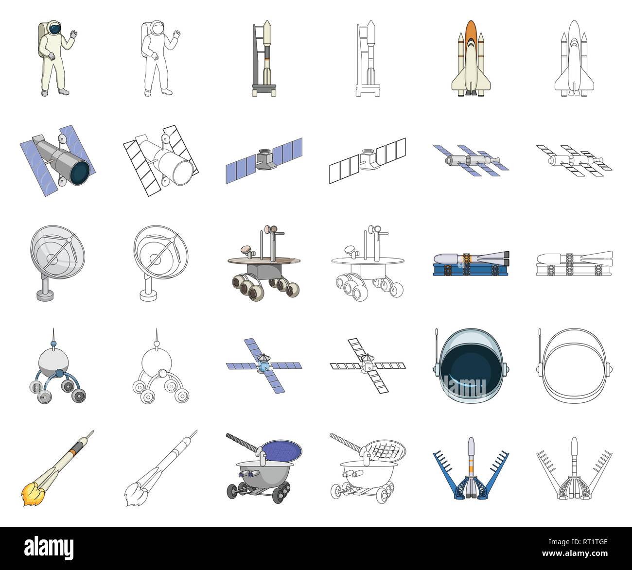 antenna,apparatus,astronomy,battery,cargo,cartoon,outline,civilization ...