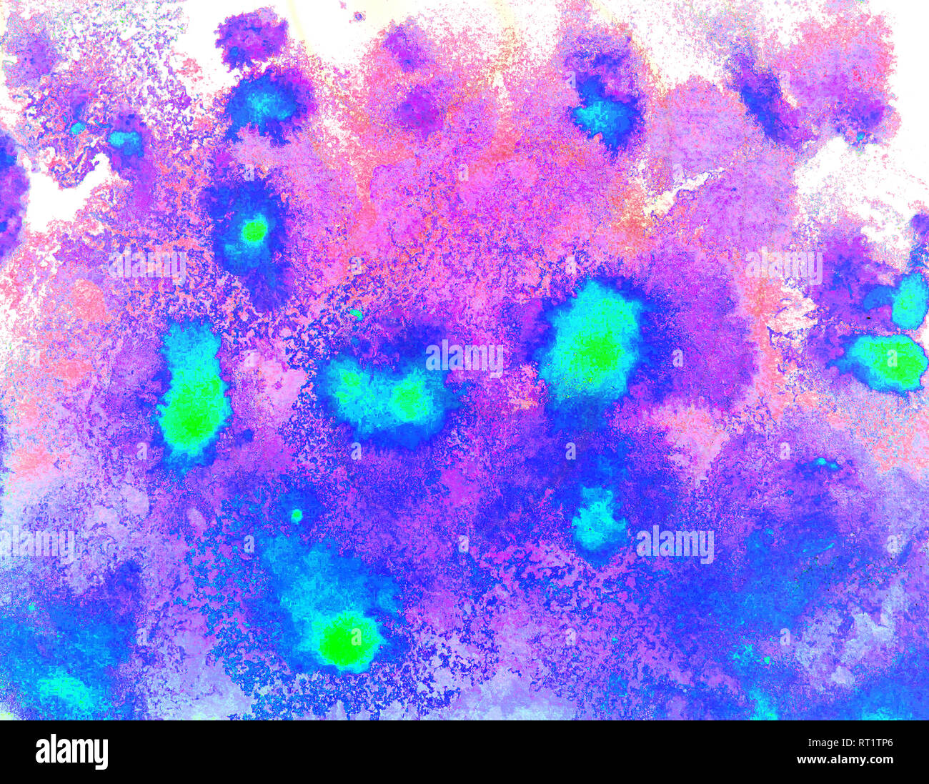 Background with beautiful watercolor blot. Isolated on white background ...