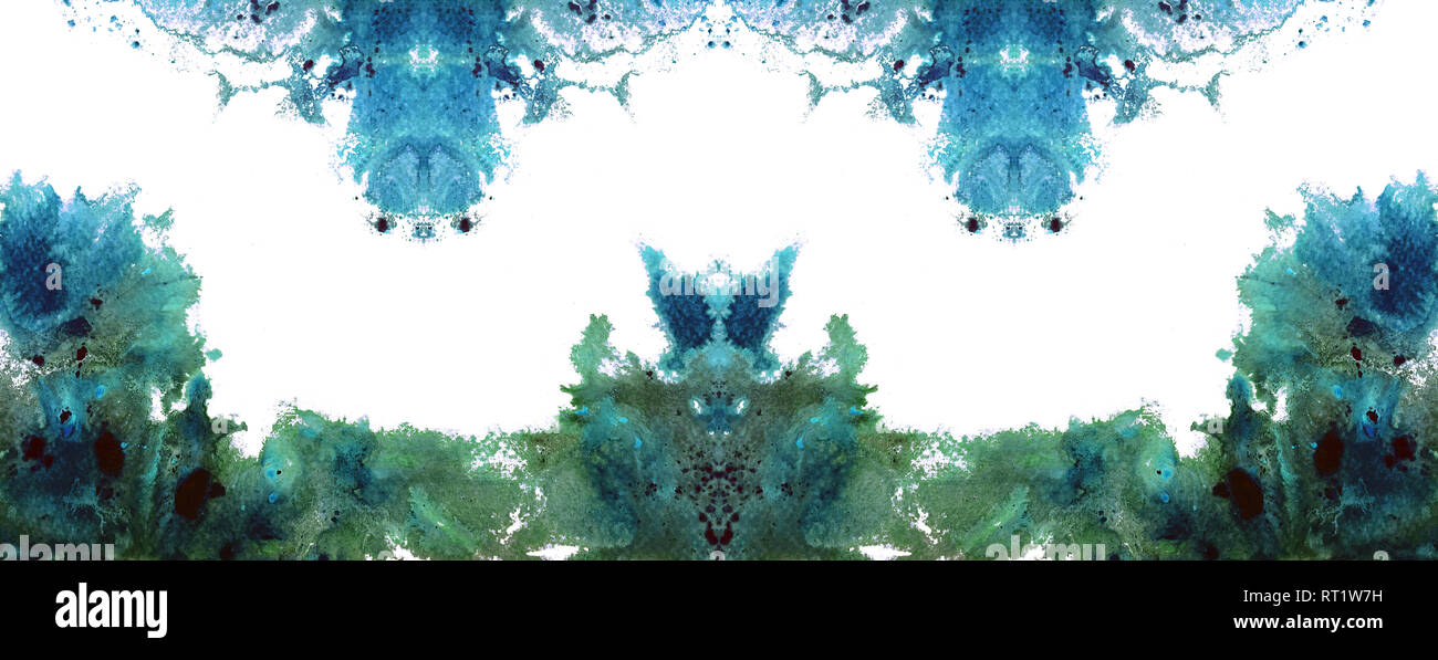 Background with beautiful watercolor blot. Isolated on white background ...