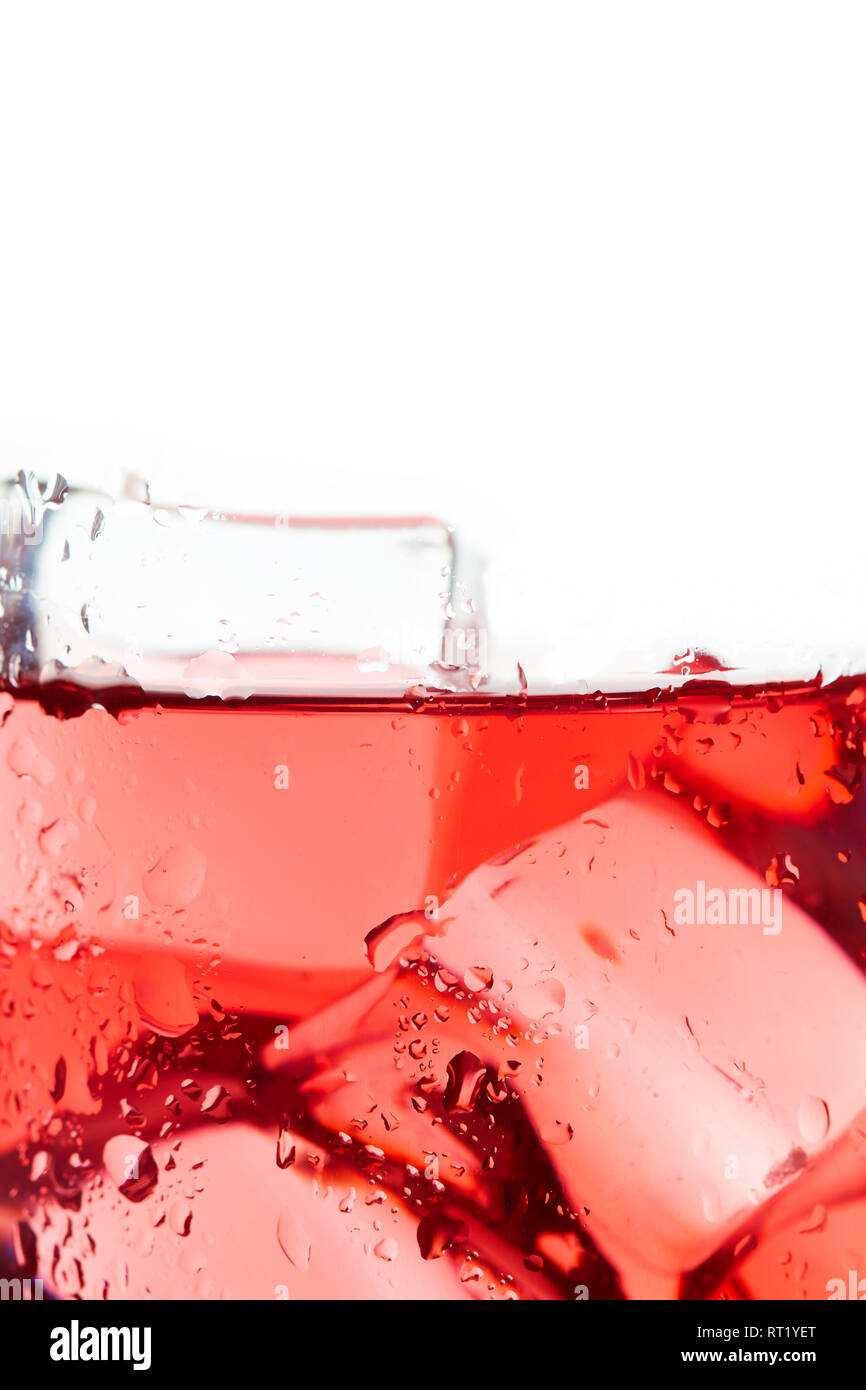 Red ice tea hi-res stock photography and images - Alamy