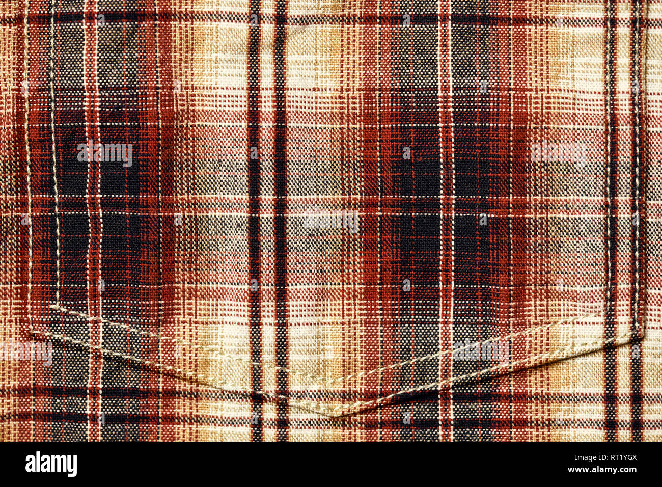 checkered fabric close up for texture or background Stock Photo - Alamy