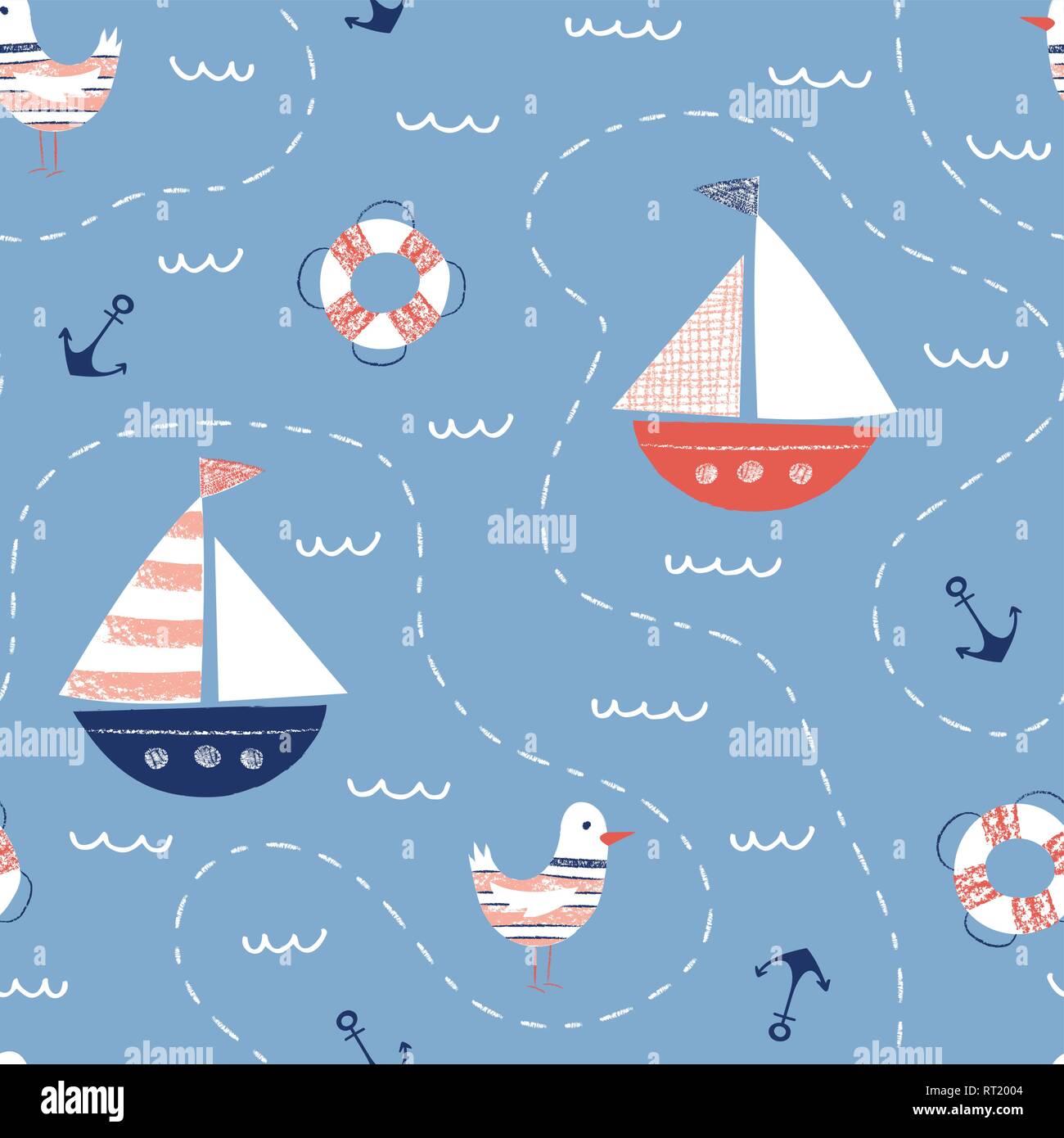 Cute Nautical Wallpaper
