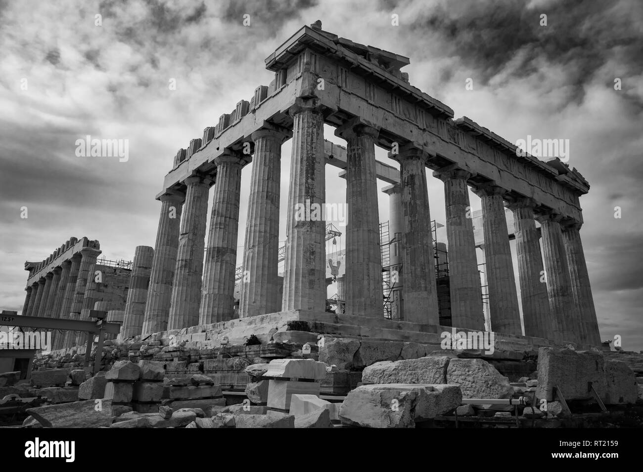 Parthenon Black and White Stock Photos & Images - Alamy