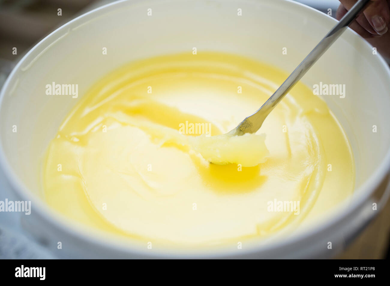 Production of a salve in laboratory of a pharmacy Stock Photo - Alamy