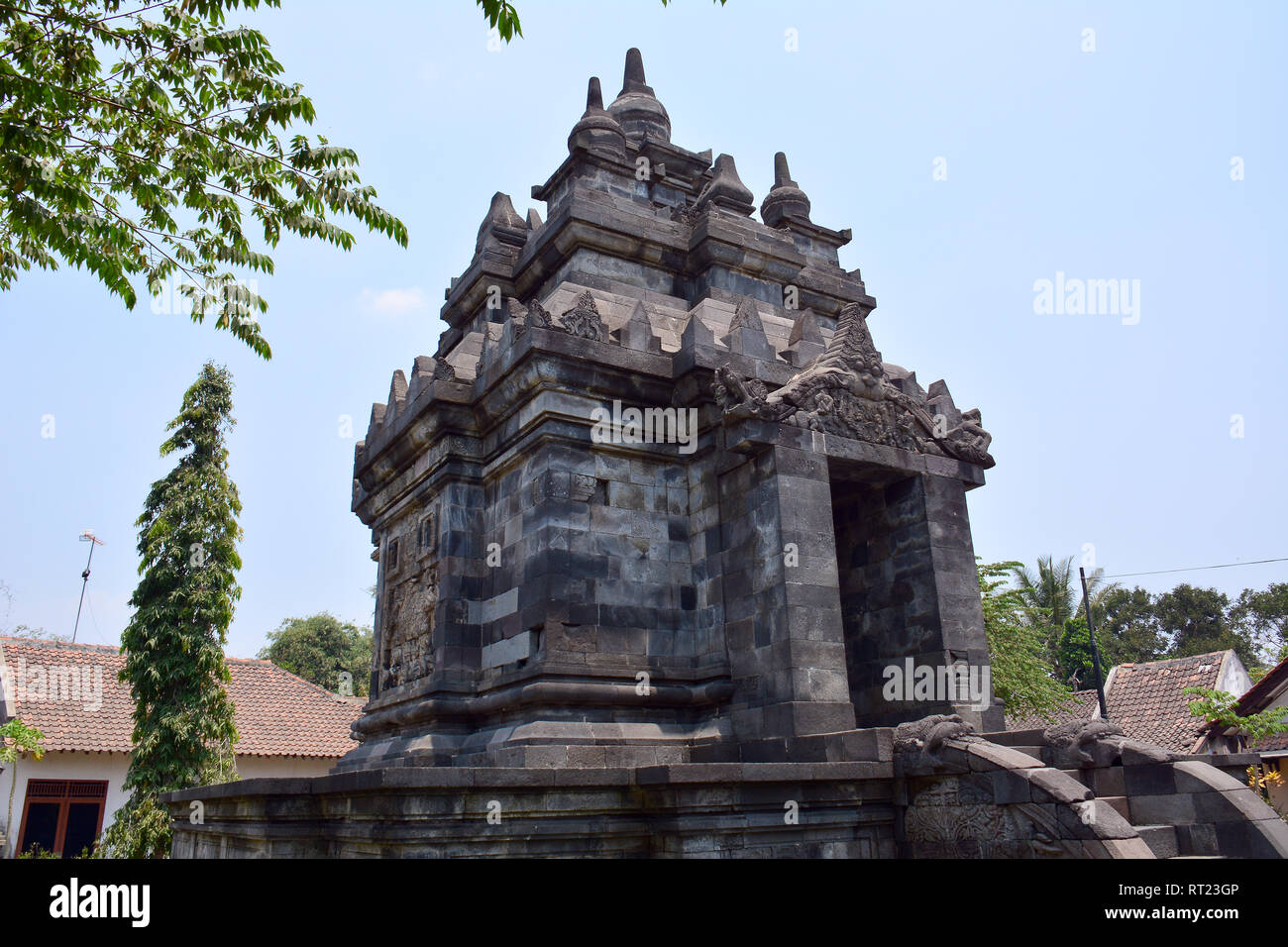 Candi Pawon is a buddhist temple. Located near Borobudur temple in ...
