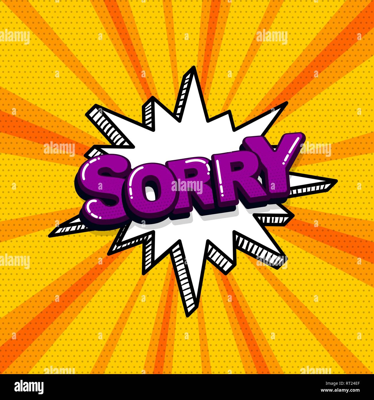 Sorry text hi-res stock photography and images - Alamy