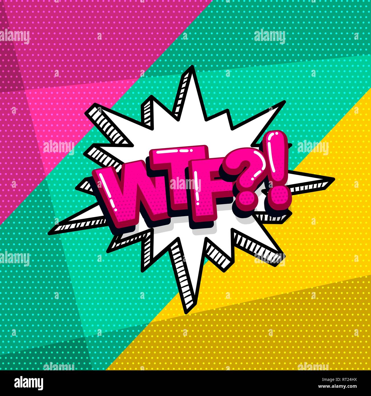 Wtf comic hi-res stock photography and images - Alamy