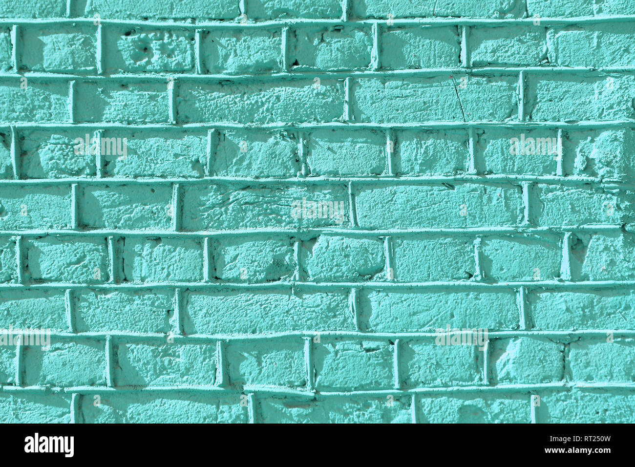 Turquoise bricks hi-res stock photography and images - Alamy