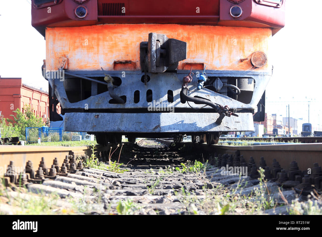 Train bumper hi-res stock photography and images - Alamy