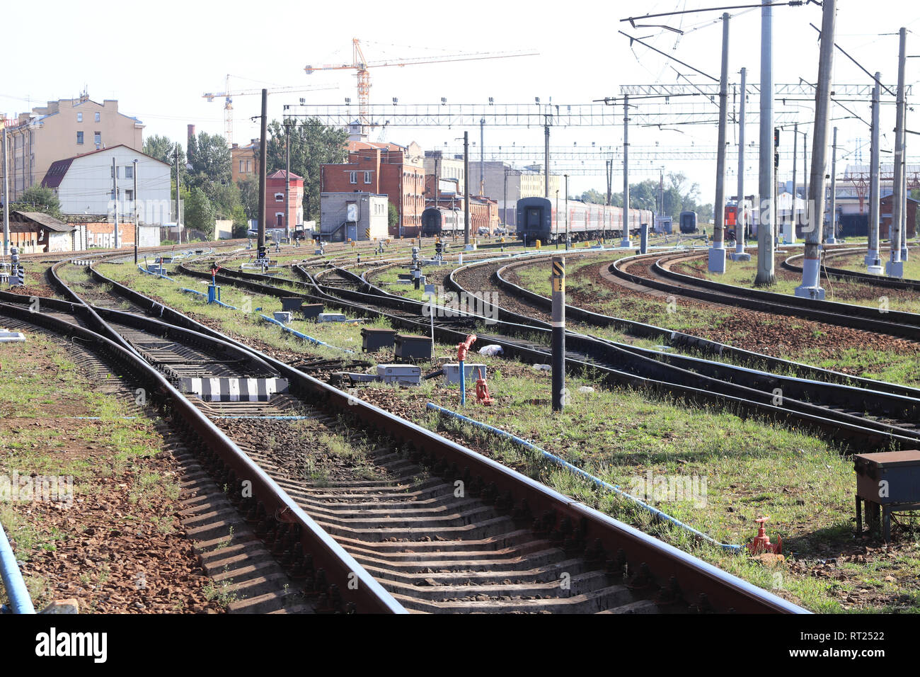 Rail road distance hi-res stock photography and images - Alamy