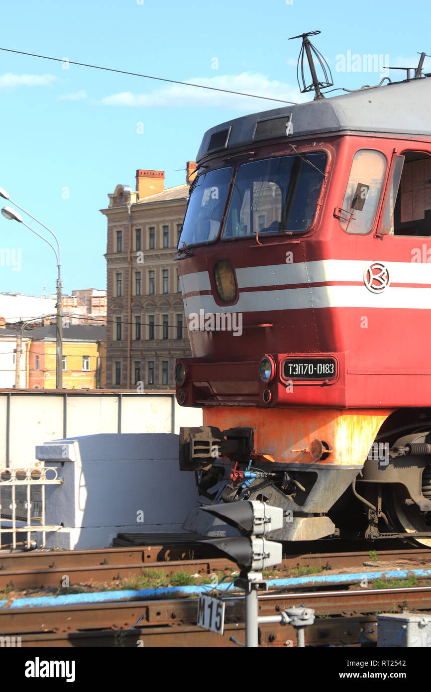 Road train locomotive hi-res stock photography and images - Alamy