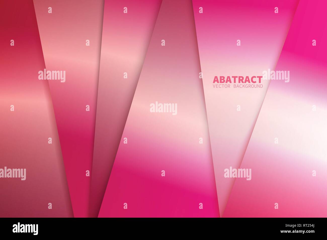 pink triangle vector background arrow angle paper layer overlap on space for text and message ...