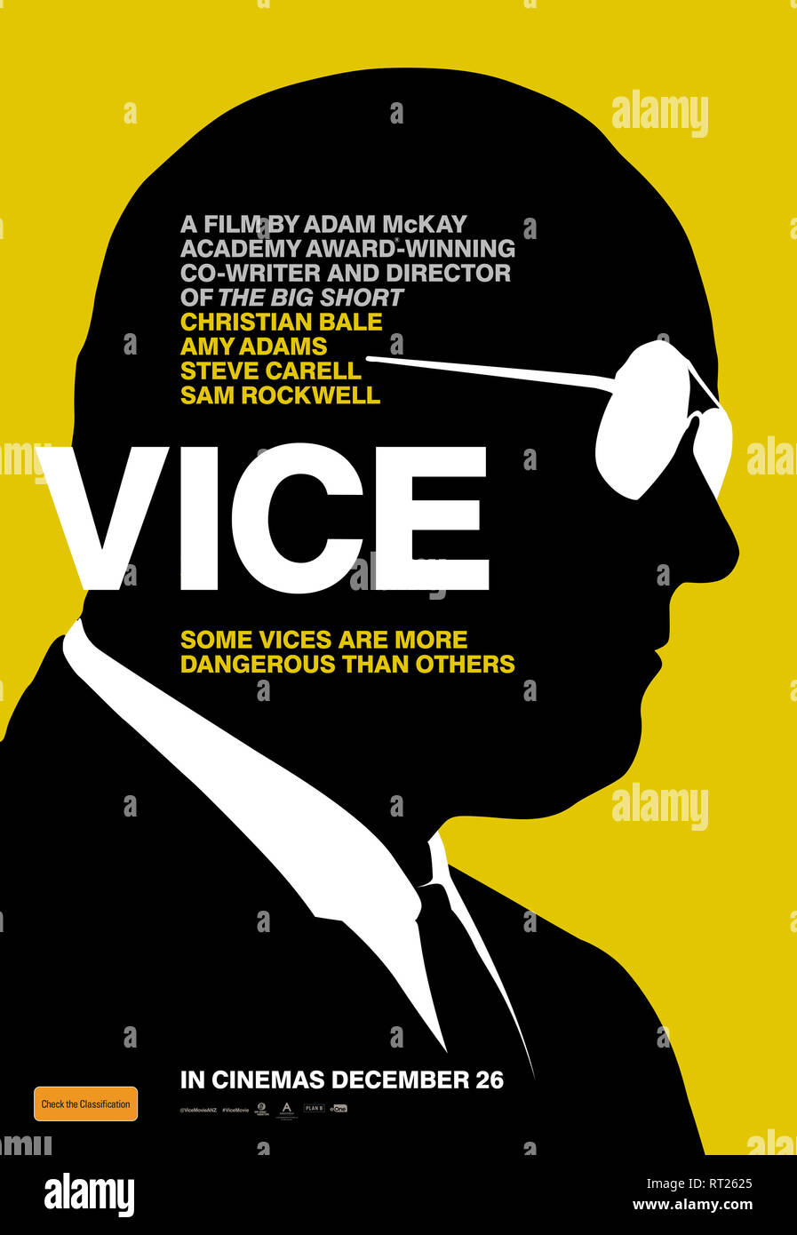 VICE, Australian poster, 2018. © Annapurna Pictures /Courtesy Everett ...