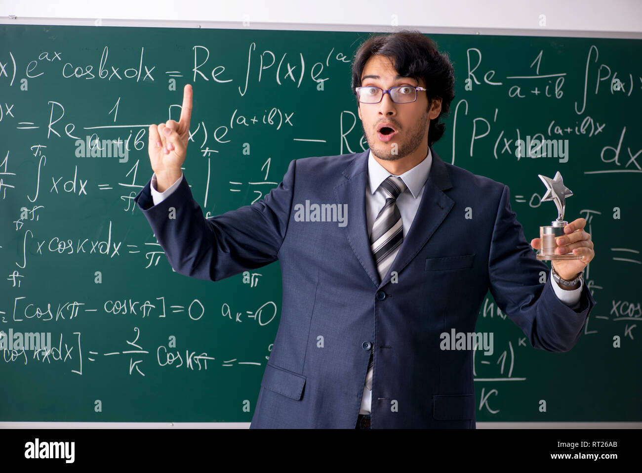 Man trophy classroom hi-res stock photography and images - Alamy