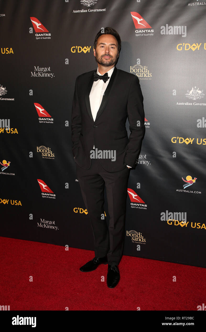 16th Annual G'Day USA Los Angeles Gala Featuring: Nick Hardcastle Where ...