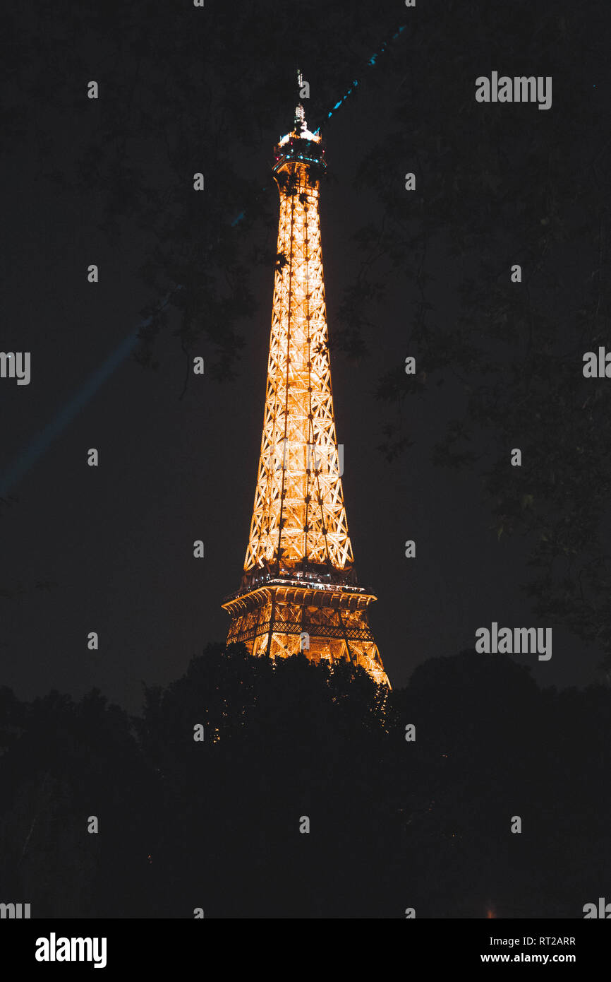 Shot of Eiffel tower Stock Photo - Alamy
