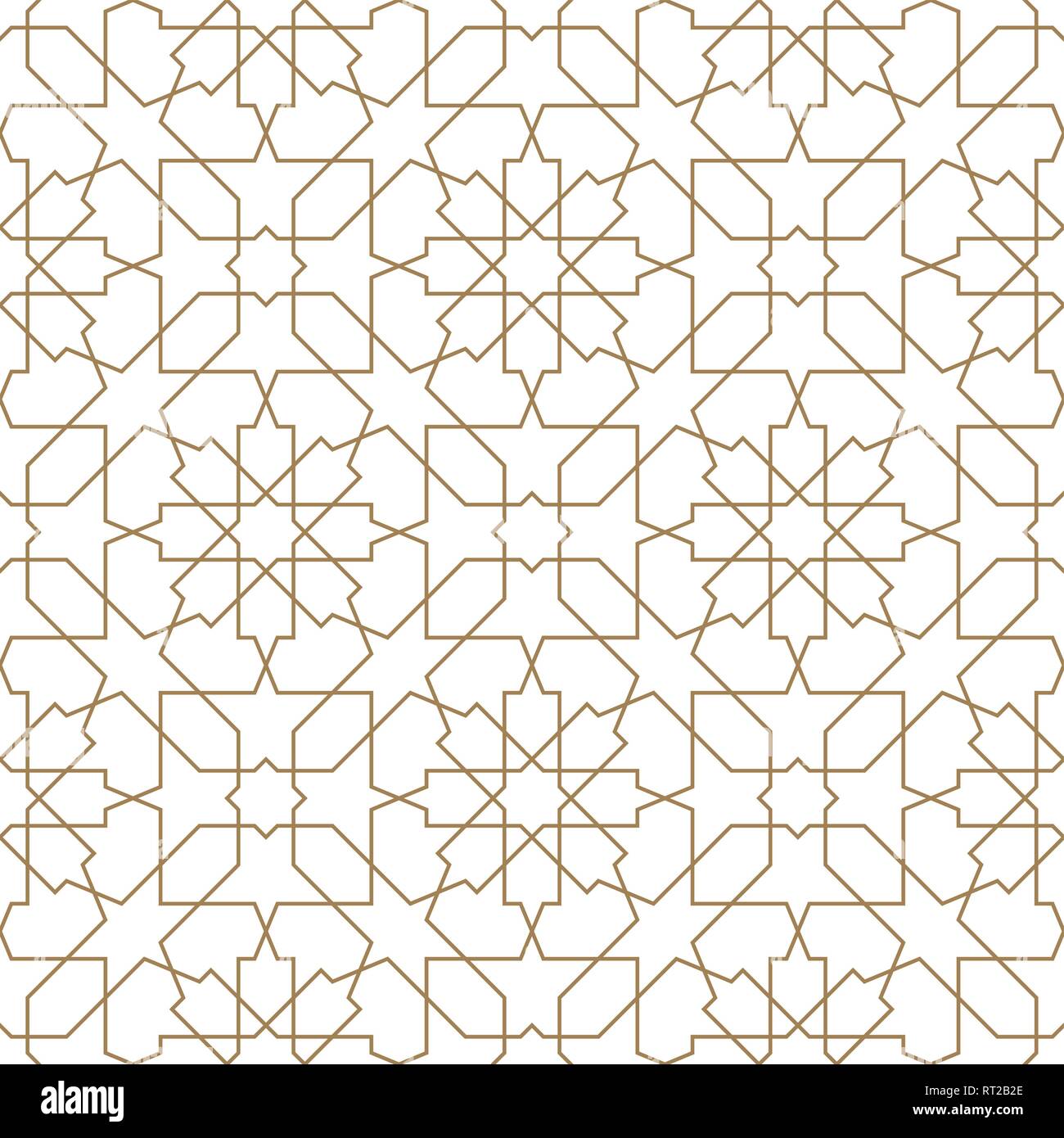 Seamless arabic geometric ornament based on traditional arabic art ...