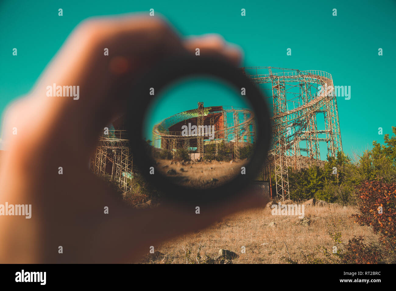 Old satellite dish Stock Photo - Alamy