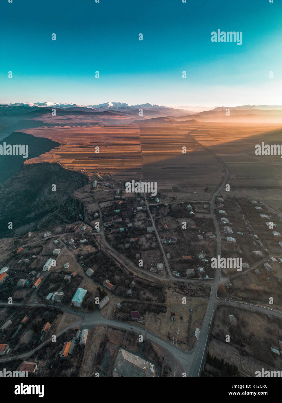 Beautiful aerial drone shot lagoon hi-res stock photography and images ...