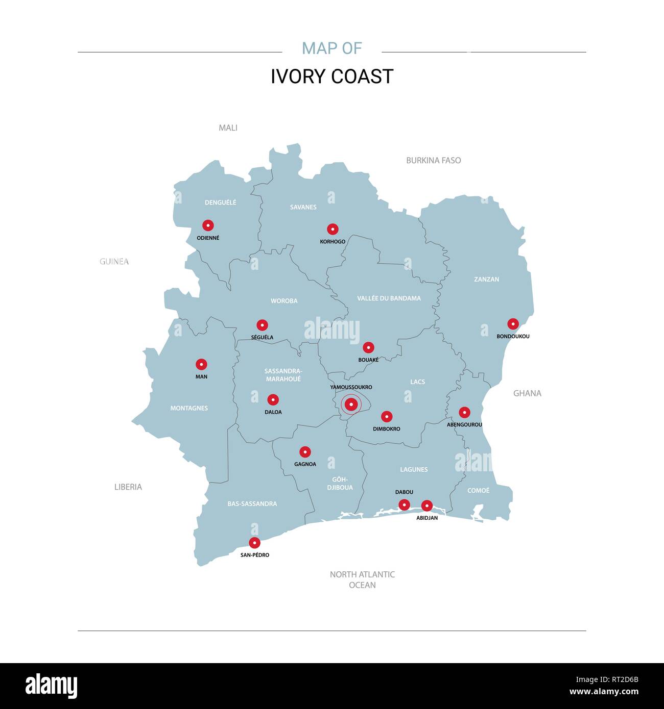 Ivory coast regions hi-res stock photography and images - Alamy