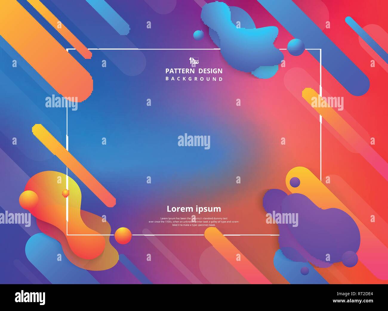 Abstract Colorful Fluid Stripe Line Pattern Background You Can Use For Presentation Of Artwork