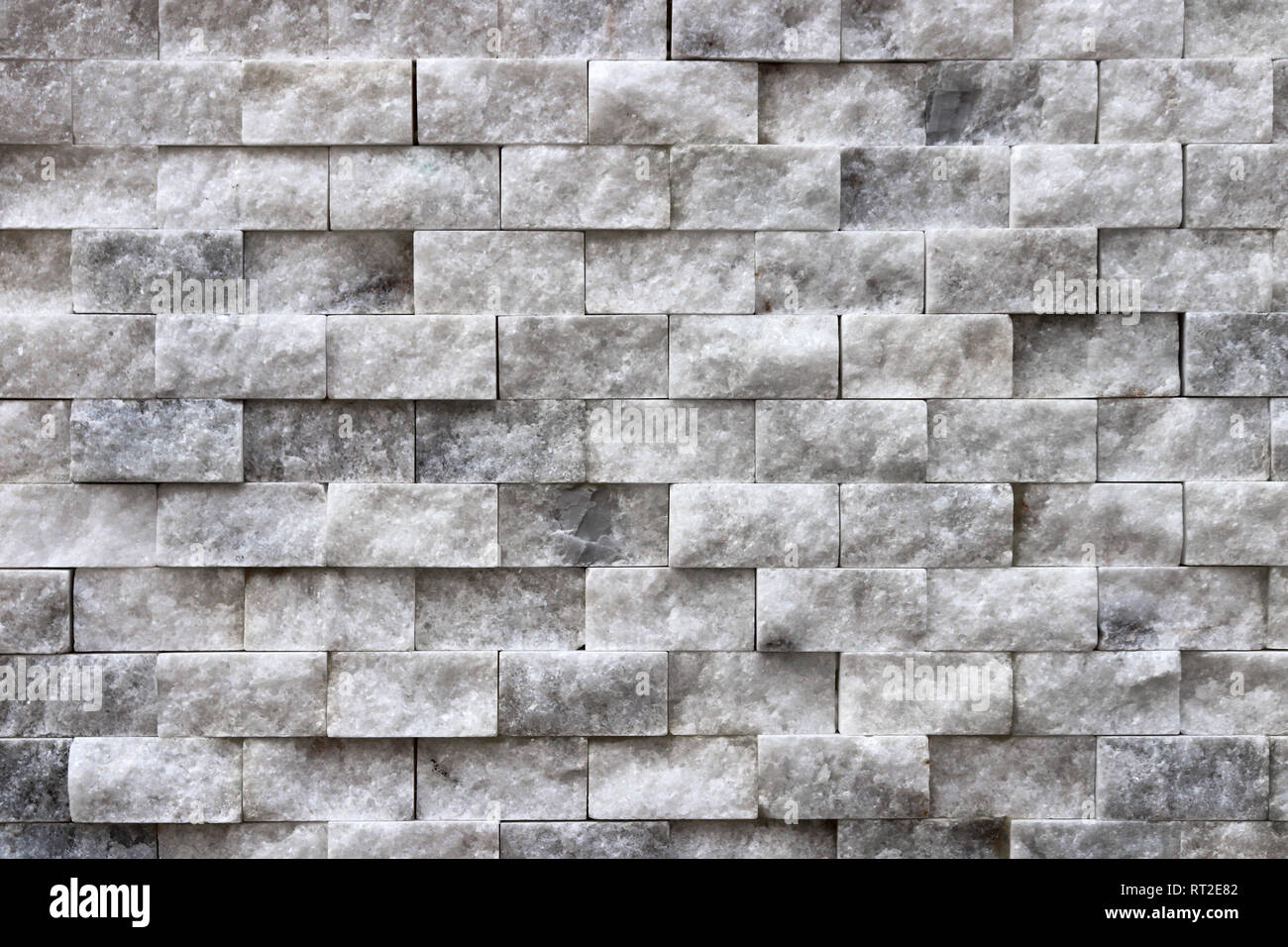 White stone surface background. Alabaster masonry cladding tiles wall ...