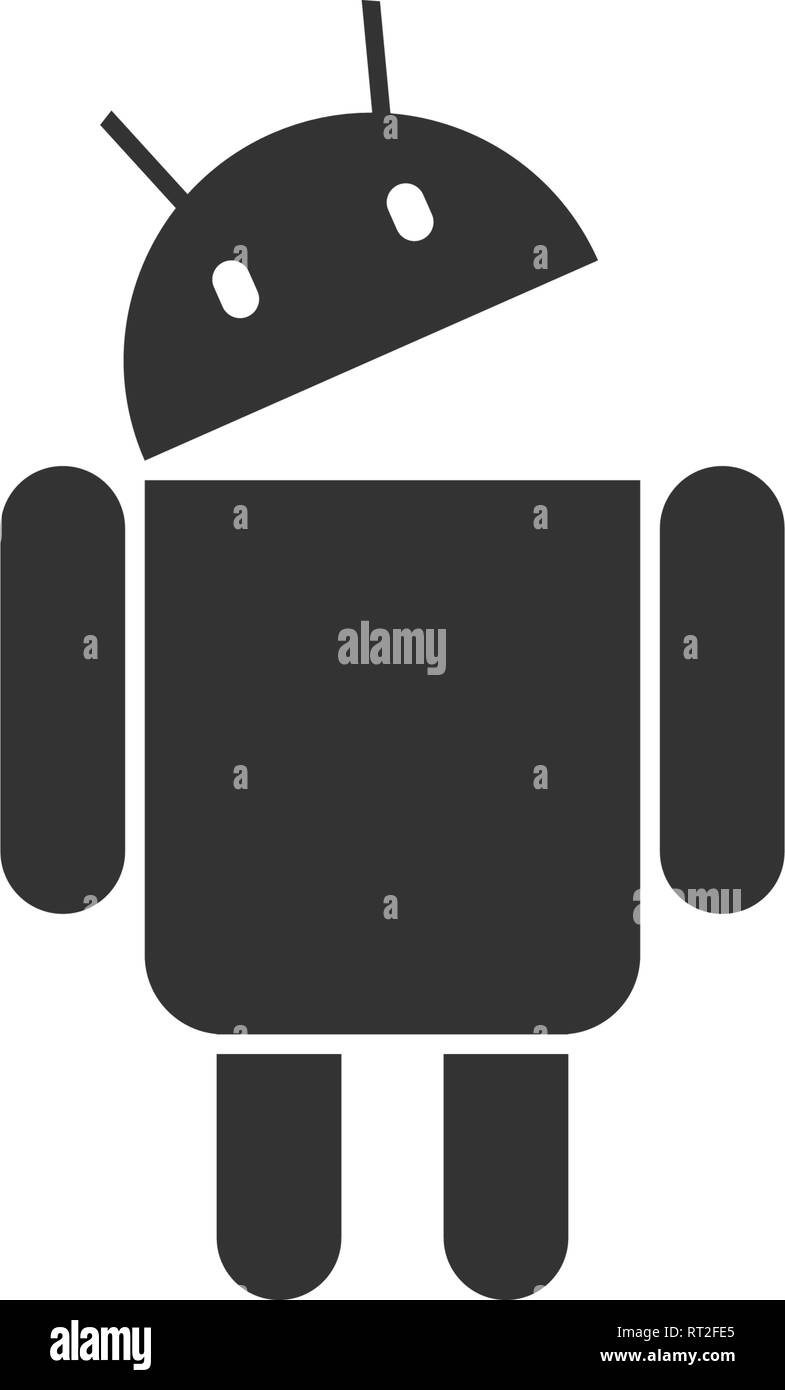 Android robot logo app icon hi-res stock photography and images - Alamy