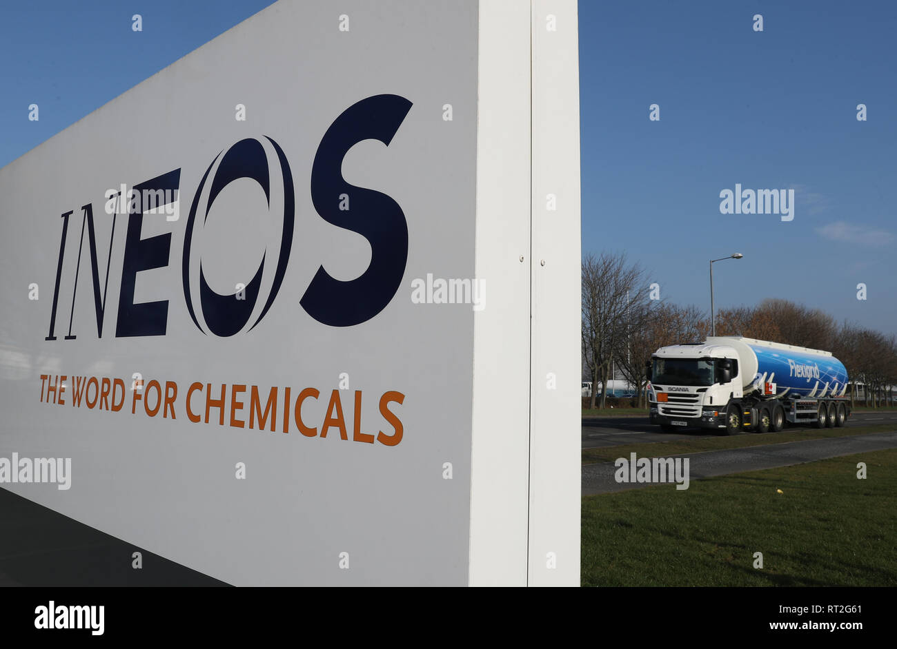 Ineos signage hi-res stock photography and images - Alamy